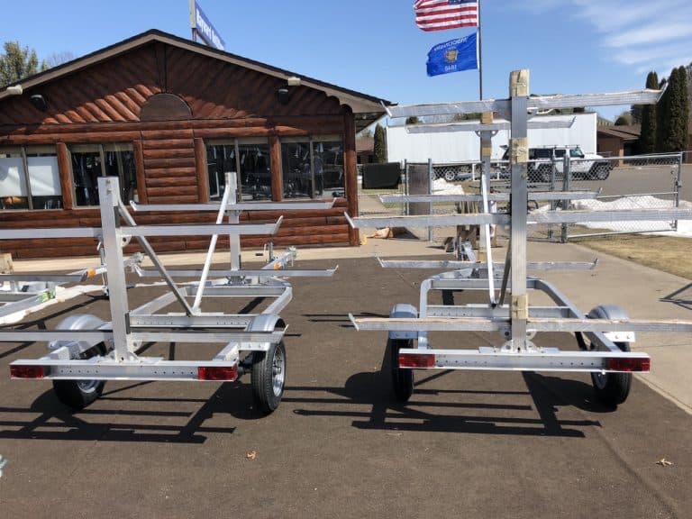 Hayward Water Sports | 4 Place Canoe/Kayak Trailer