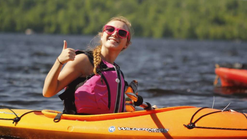 Current Designs Kestrel 140 R Kayak with rudder